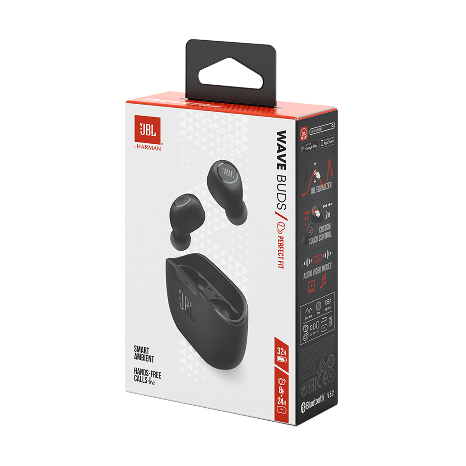 JBL Wave Buds | Auriculares de botón True Wireless